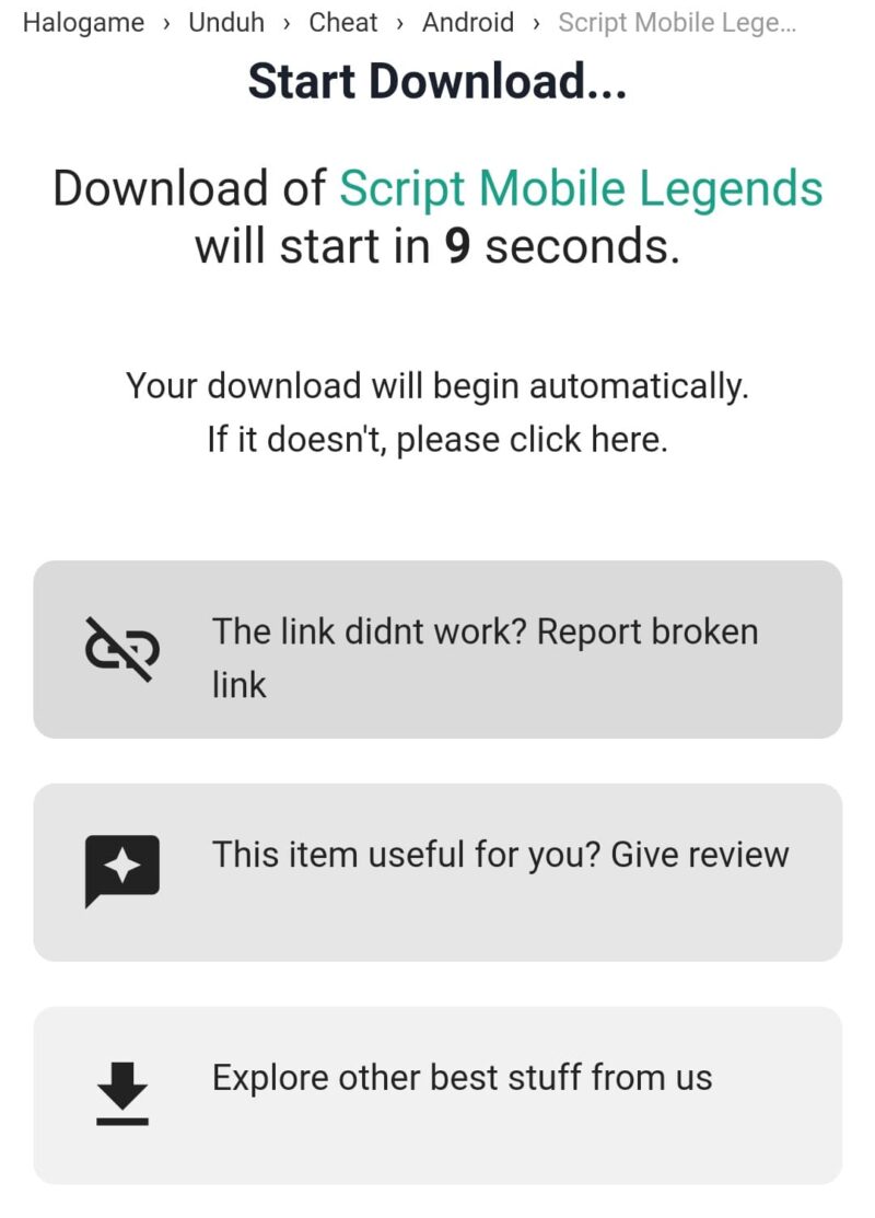 Script ML Terbaru 2022, Ayo Download Sekarang!