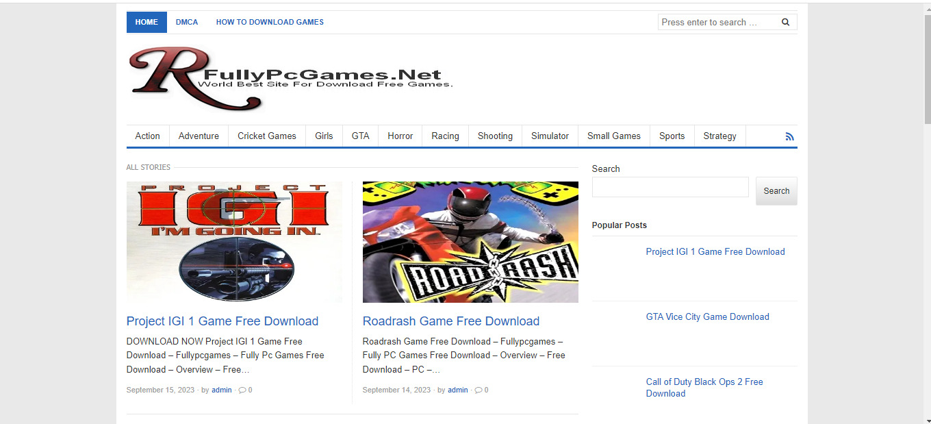 15+ Situs Download Game PC Bajakan Terbaru 2023